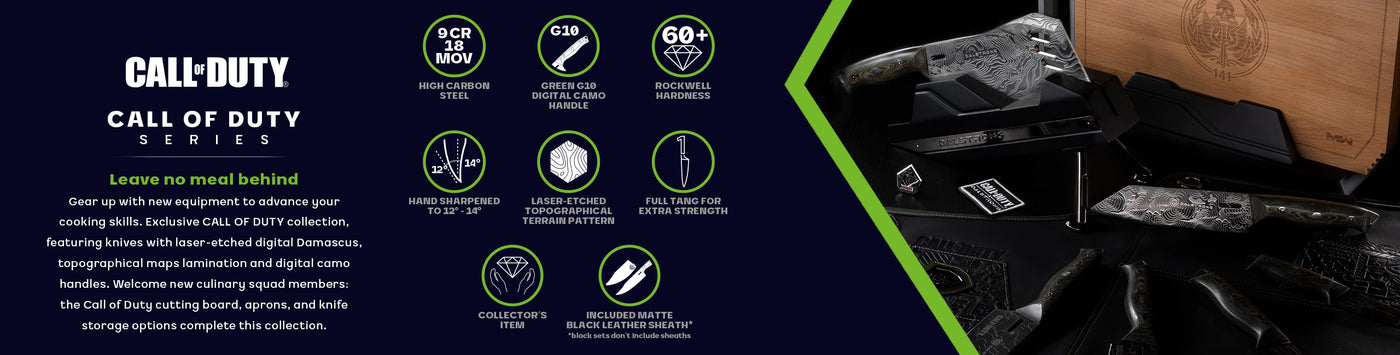 Call of Duty Culinary Tools | Dalstrong