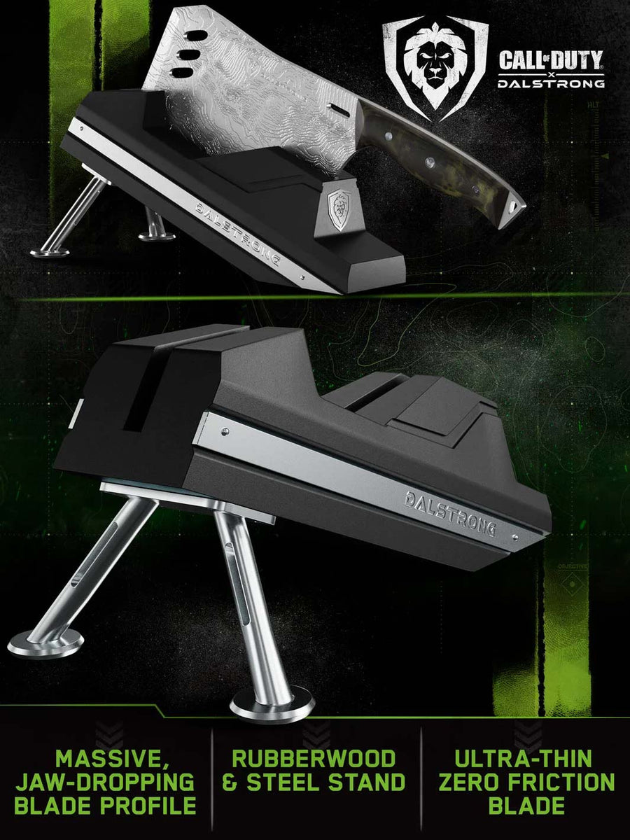 Cleaver Knife with Stand | Obliterator | Call of Duty © Edition | EXCL ...