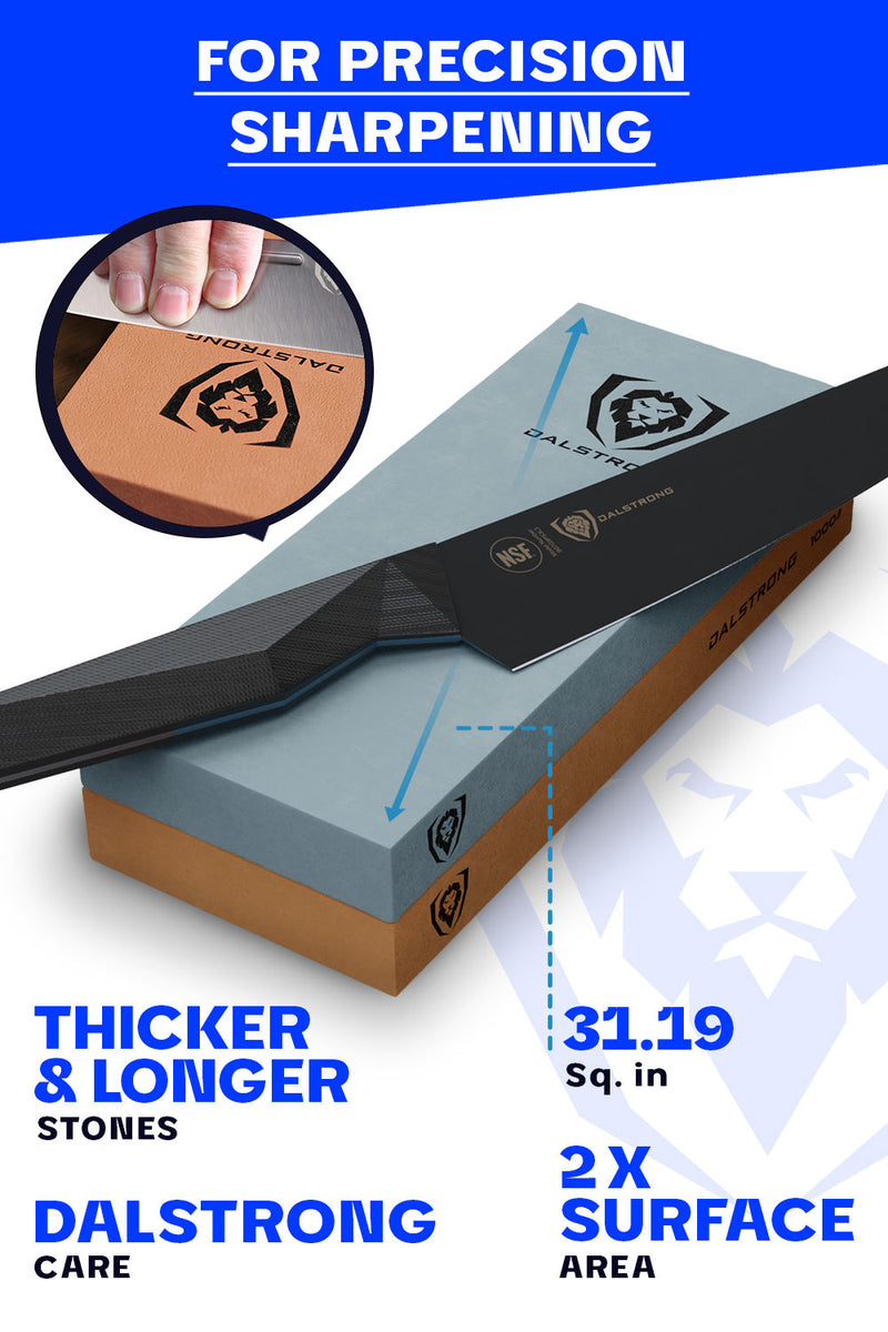#400 / #1000 Grit | Premium Whetstone Set | Dalstrong
