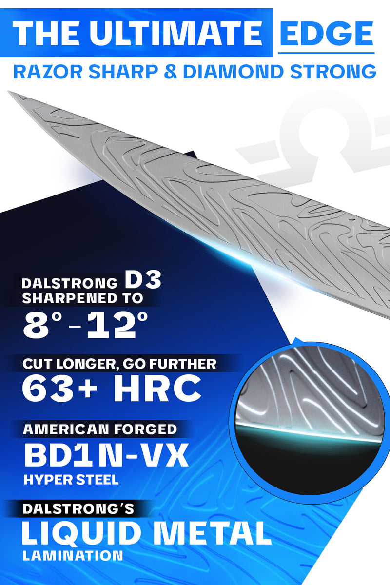 4-Piece Steak Knife Set | Omega Series | Dalstrong